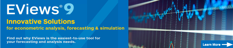 EViews Student for Mac 9.0 序号版 – 计量经济学分析预测工具_麦氪派